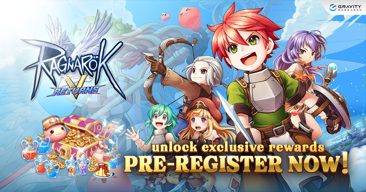 Pre-register now! Get ready for the grand launch!